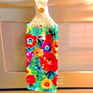 Hand Crafted | Kitchen | Hand Crafted Colorful Floral Hanging Hand ...